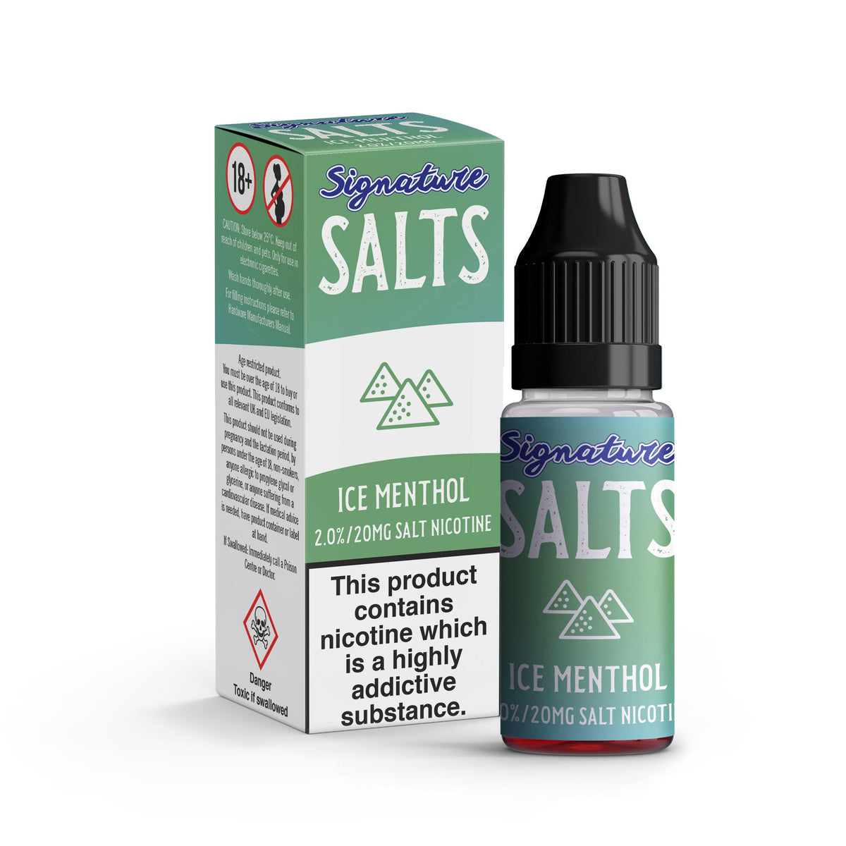 Signature Salts - Ice Menthol - Box of 10 – Signature Vapour