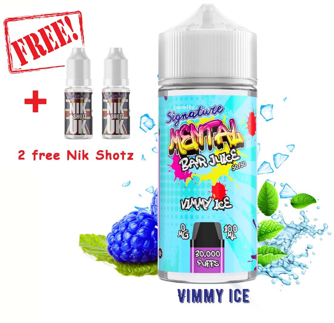 Vimmy Ice 100ML – Signature Vapour